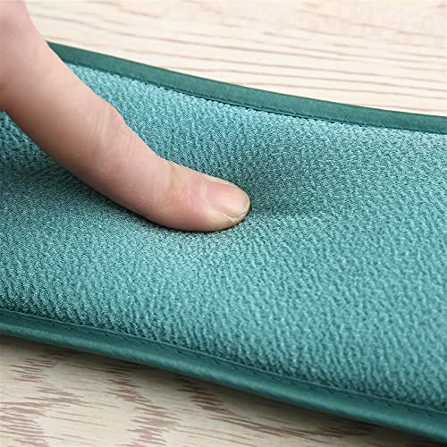 INGVY Dry Brushing Body Brush Fashion Powerful Moisture Machine Rub Back Towel Bar Men Sand Thin Bath Strip Towel Woman Soft Body Cleaning Bathroom Accessory (Color : Brown)