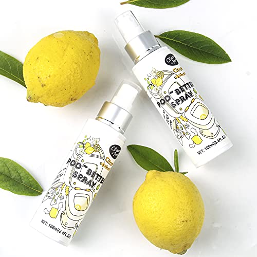 Clean-n-Fresh Toilet Spray, 7 Fl.oz Poo Spray | Up to 800+ Uses, 100% Natural Plant Essential Oil Citrus Scent, Bathroom Deodorizerā¦