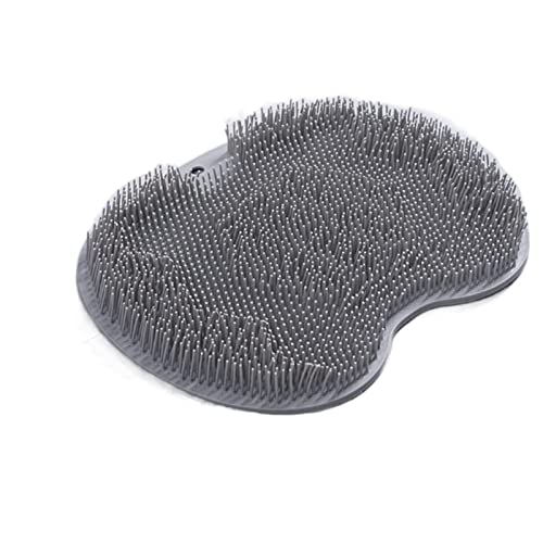 INGVY Dry Brushing Body Brush Lazy Man Rubbing Back and Rubbing Feet Artifact Bathroom Tool Sucker Brush Foot Massage Pad Shower Massage Non-Slip Bath Pad