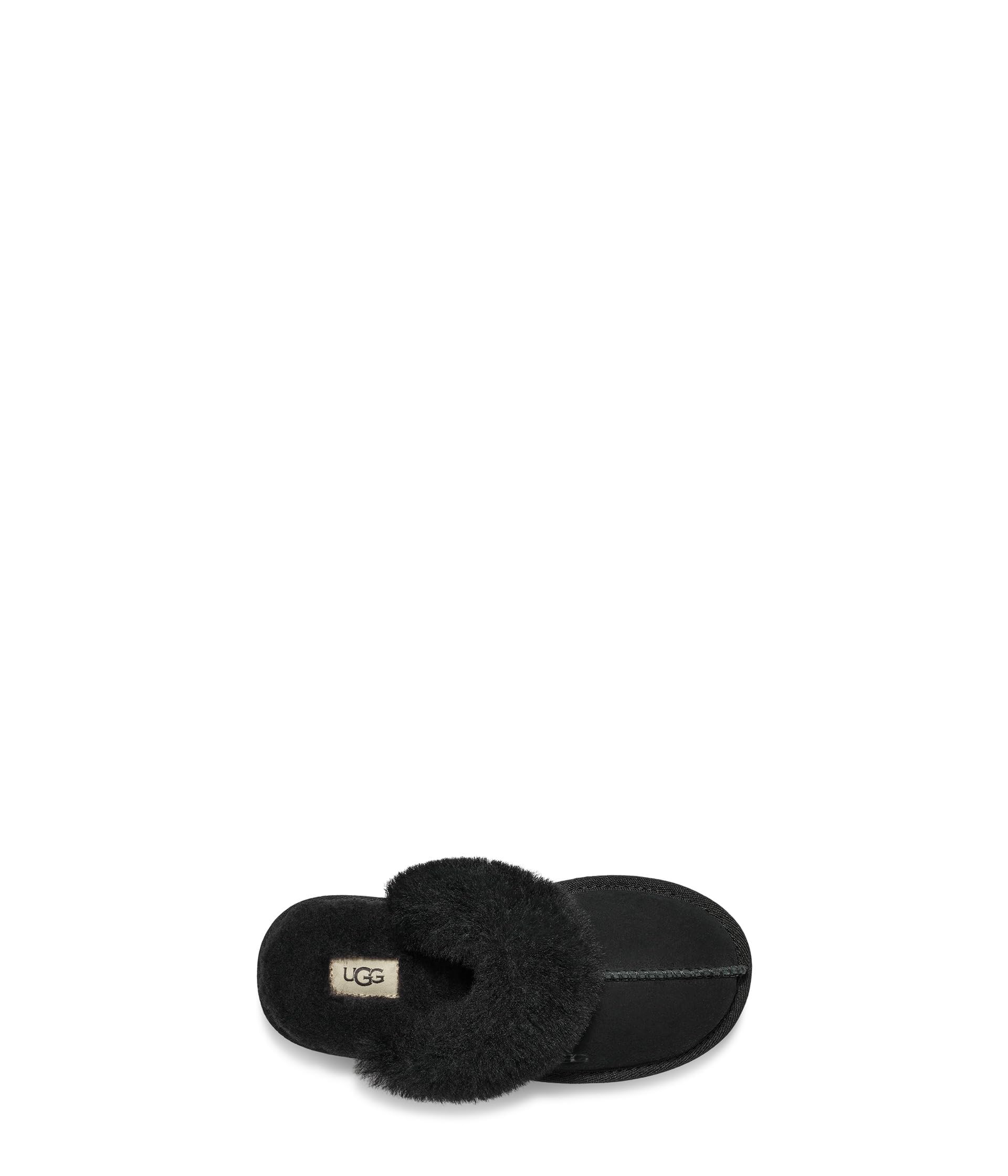 UGG Unisex-Child Cozy Ii Slipper, Black, 3 Little Kid