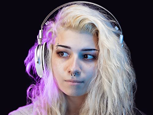 VZR Model One Gaming Headset – 3D Audio for First-Person Shooter/FPS Gaming, Patented CrossWave™ Spatial Audio, Removable Noise-Canceling Mic, 3.5mm Wired, Ultra Low Latency, All Day Comfort