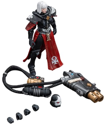HiPlay JoyToy Warhammer 40K Collectible Figure: Adepta Sororitas Retributor with Multi-melta 1:18 Scale Action Figures JT8148 (Multi-melta JT8148)