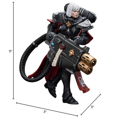 HiPlay JoyToy Warhammer 40K Collectible Figure: Adepta Sororitas Retributor with Multi-melta 1:18 Scale Action Figures JT8148 (Multi-melta JT8148)