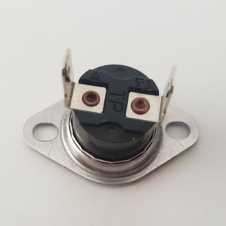 Anchilly 1PC KSD201 110-0 Normally Closed Temperature Control Switch with Fixing Ring