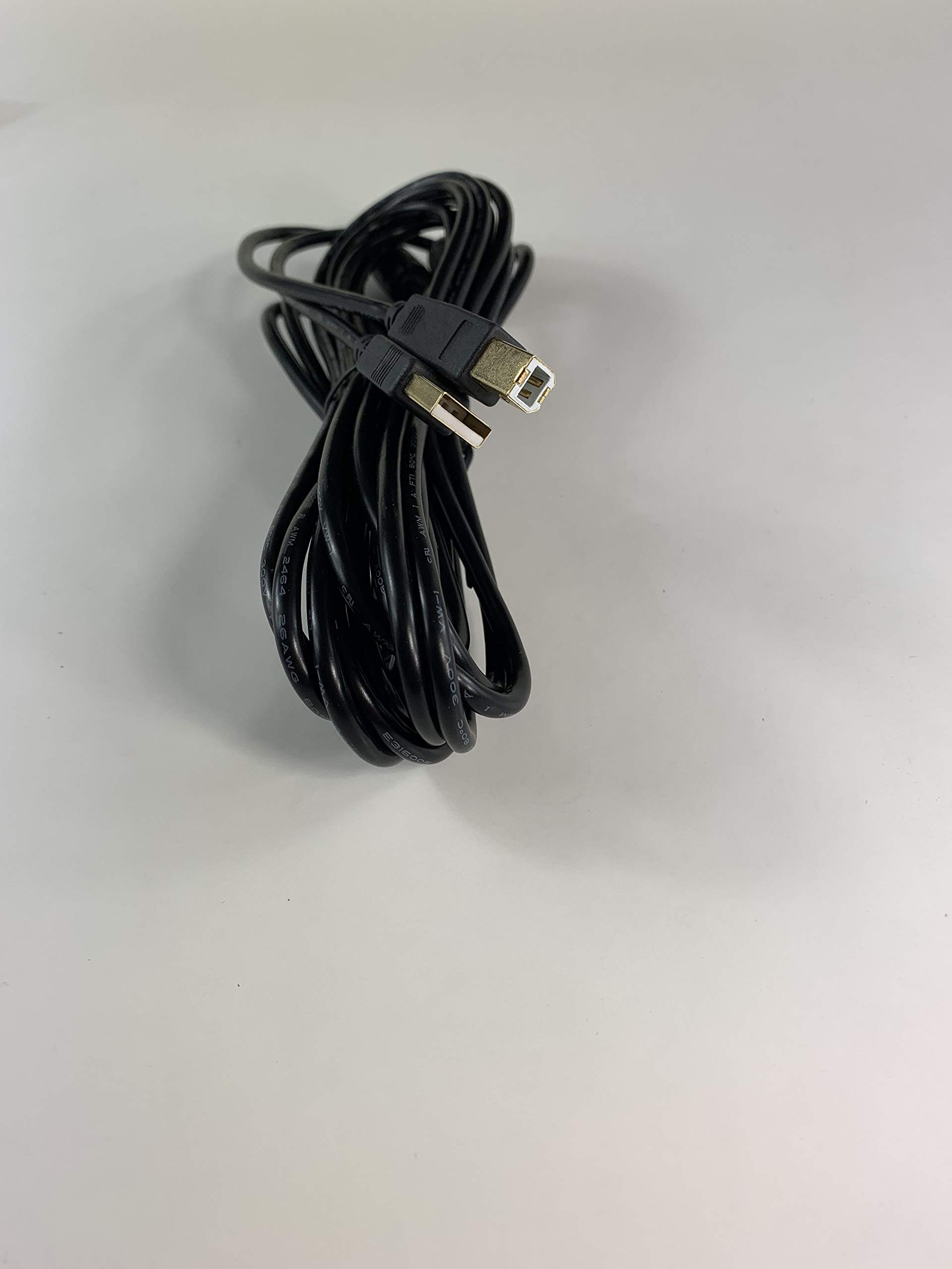 OMNIHIL 15 Feet Long High Speed USB 2.0 Cable Compatible with Zebra ZM400