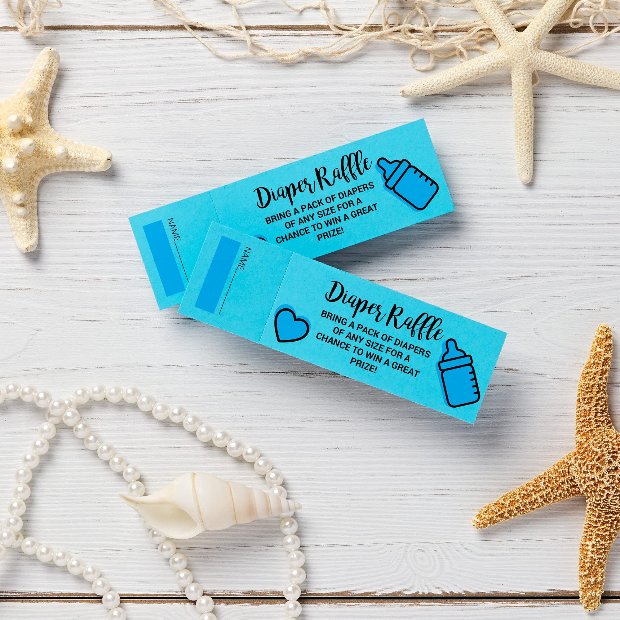 Avery Printable Tickets, Bright Blue Colored Cardstock, 1.75" x 5.5", Laser/Inkjet, 250 Tickets (16436)