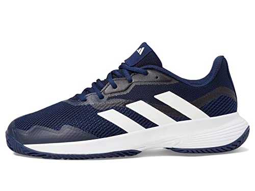 adidas Men's Courtjam Control Tennis Shoe, Team Navy Blue/White/White, 9