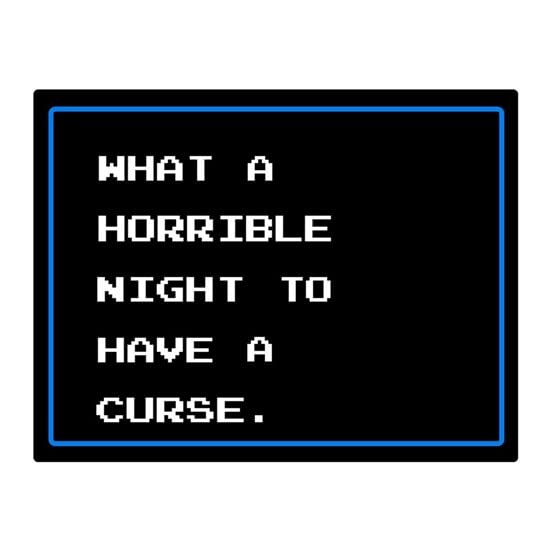 CafePress What A Horrible Night To Have A Curse Mug Ceramic Coffee Mug, Tea Cup 11 oz