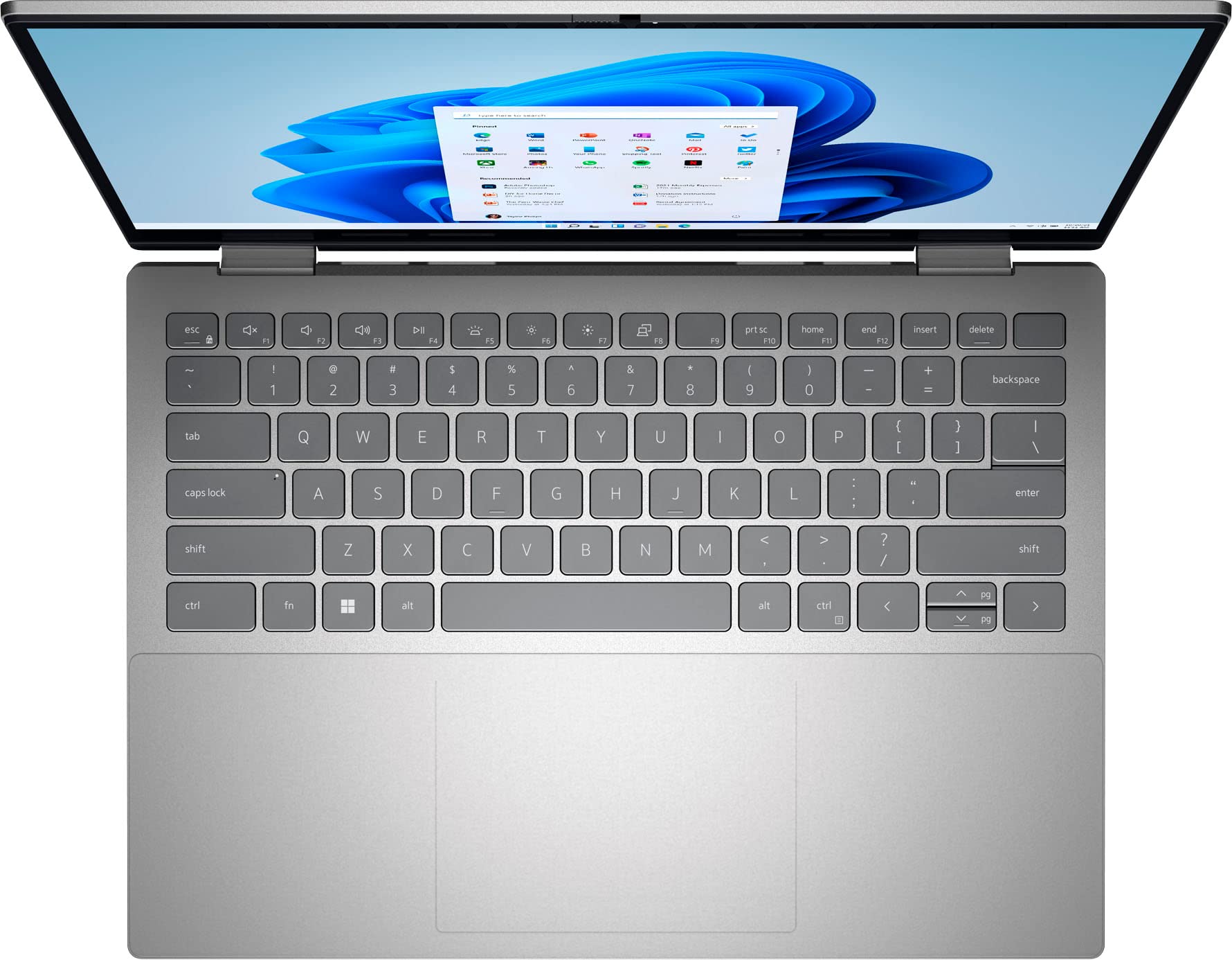 Dell Inspiron i7420 Laptop 2022, 14" WUXGA IPS Touchscreen, Intel i7-1255U 10-Core, Iris Xe Graphics, 32GB DDR4, 2TB SSD, Backlit Keyboard, Fingerprint Reader, Wi-Fi 6E, Win10 Home, Platinum Silver