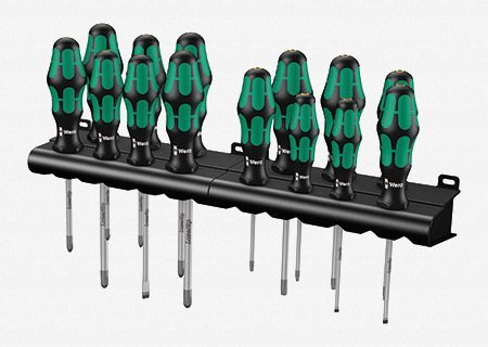 Wera Kraftform Big Pack 300 14 Piece Slotted/Phillips/Pozidriv/Torx
