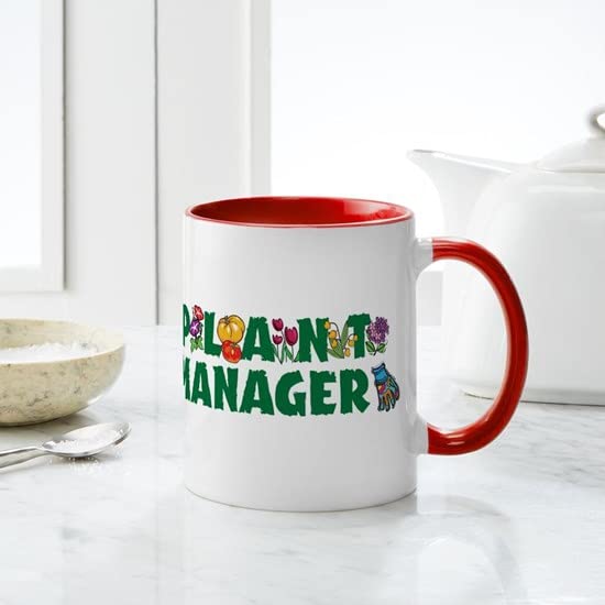 CafePress Plant Manager Mug Ceramic Coffee Mug, Tea Cup 11 oz
