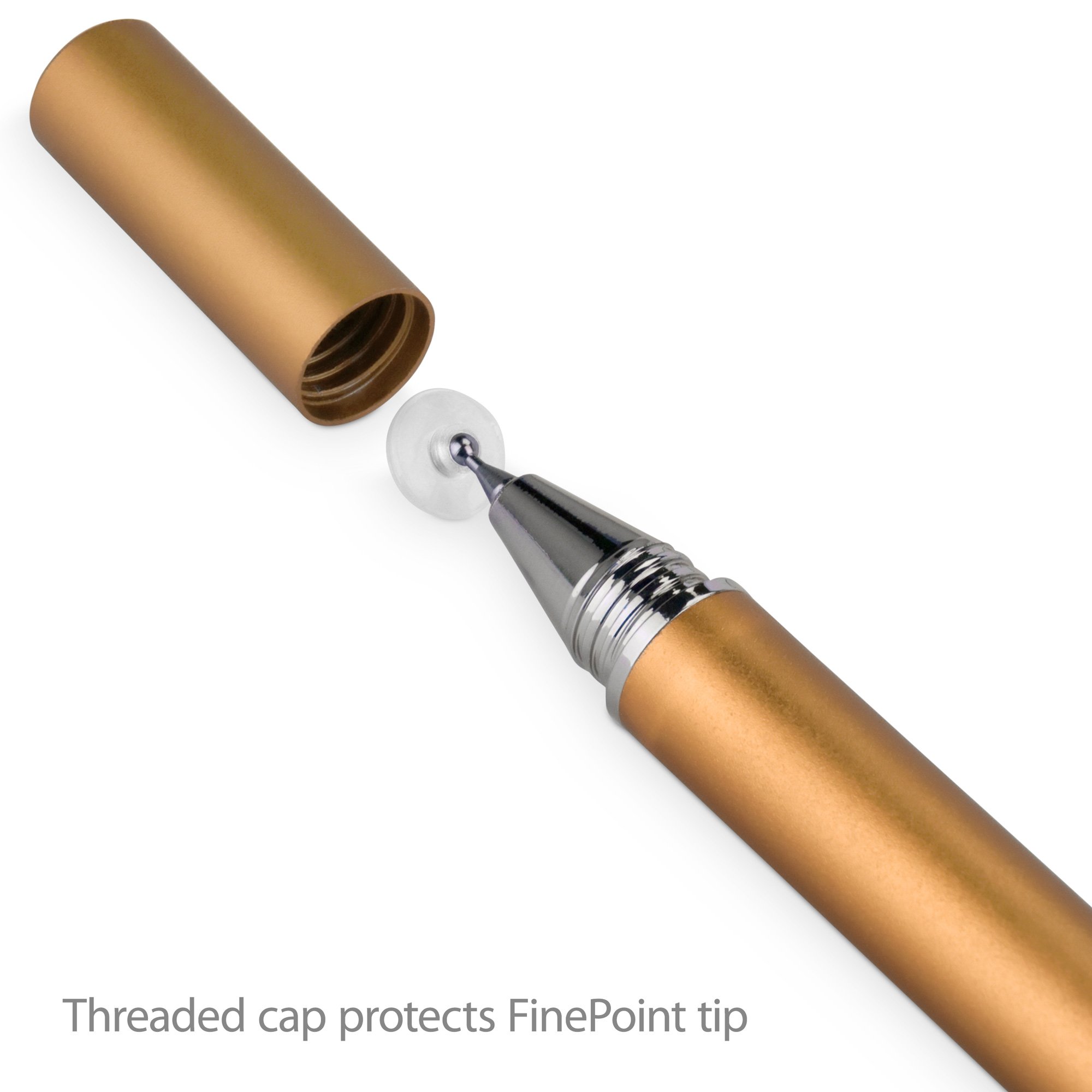 BoxWave Stylus Pen Compatible with ASUS ProArt Studiobook 16 (H7604) - FineTouch Capacitive Stylus, Super Precise Stylus Pen for ASUS ProArt Studiobook 16 (H7604) - Champagne Gold