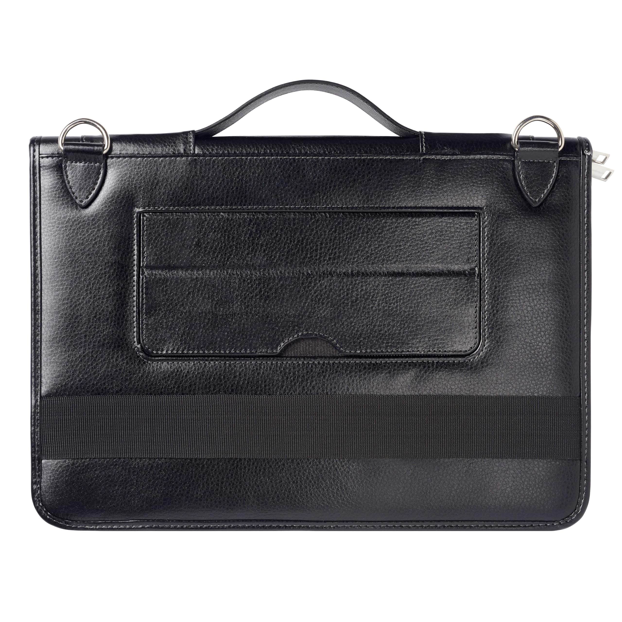 Broonel Black Leather Laptop Messenger Case - Compatible with ASUS ProArt StudioBook Pro X