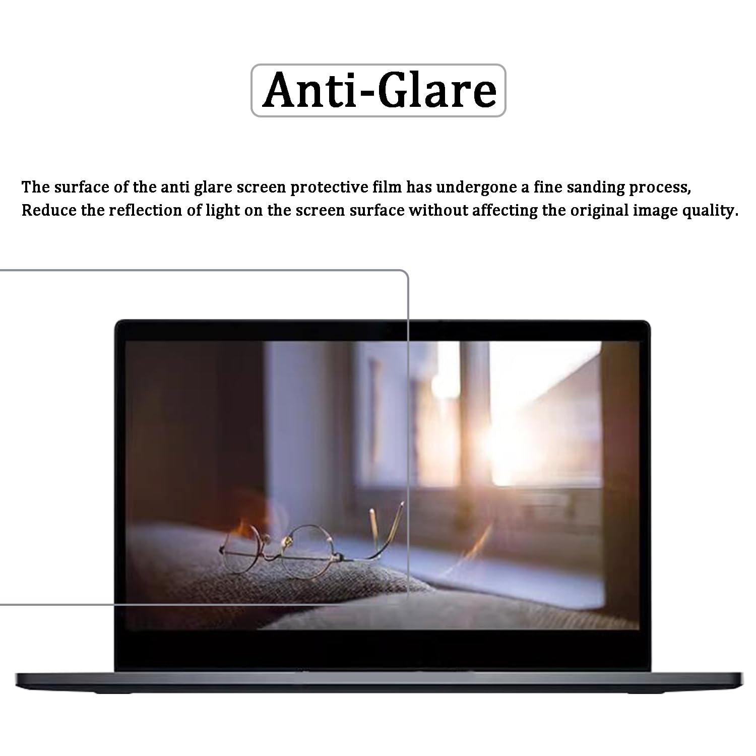2 Pack Matte Anti-Glare Screen Protector for 14" Dell Inspiron 14 5420 2-in-1 Touchscreen Convertible Laptop, Eye Protection Filter, Reduce Eyes Strain