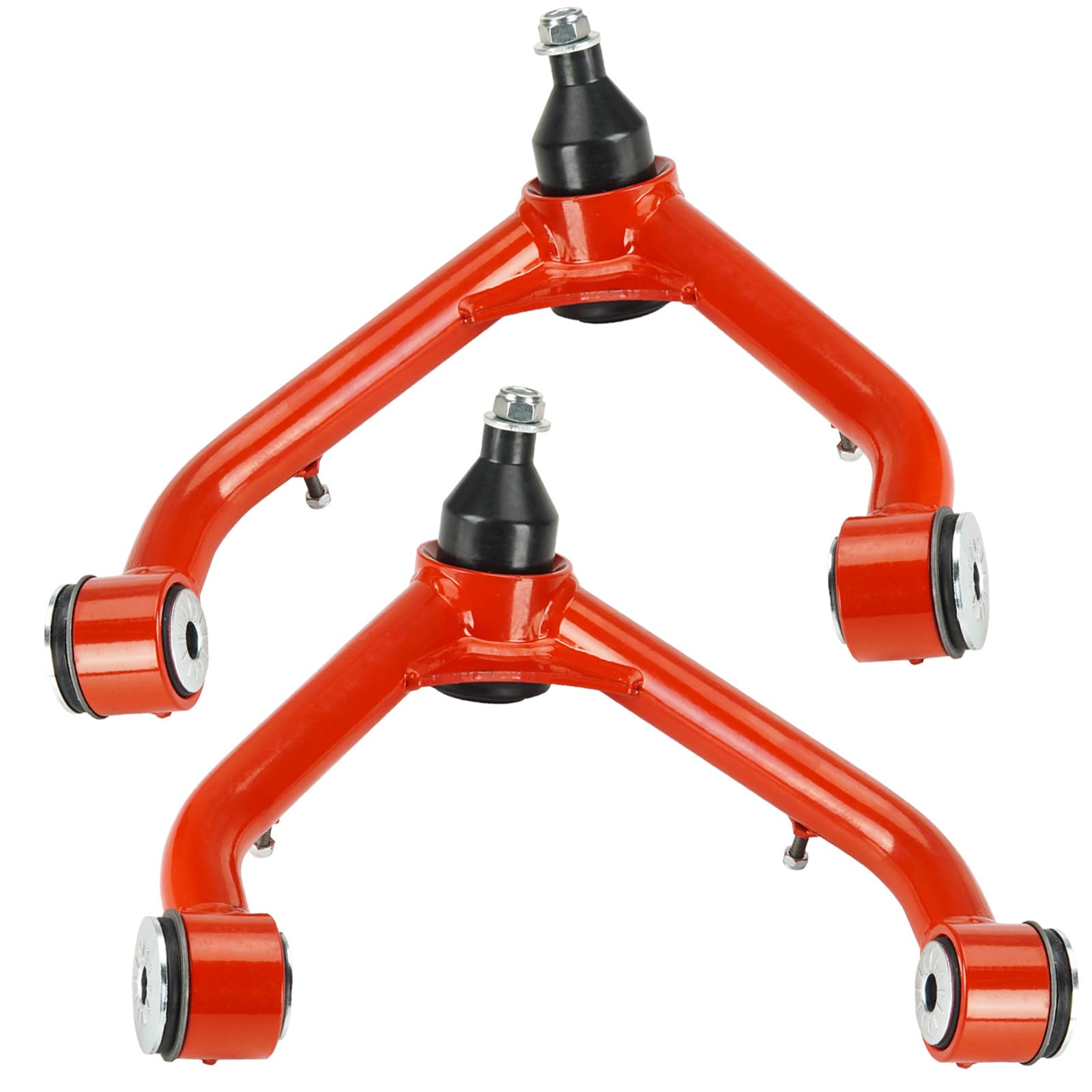Front Upper Control Arms with Ball Joint for Chevy Silverado/Suburban 1500 Tahoe, for Cadillac Escalade, for GMC Sierra/Savana 1500, Adaption 2-4" Lift Suspension Kit Adjustable Control Arm 2PCS