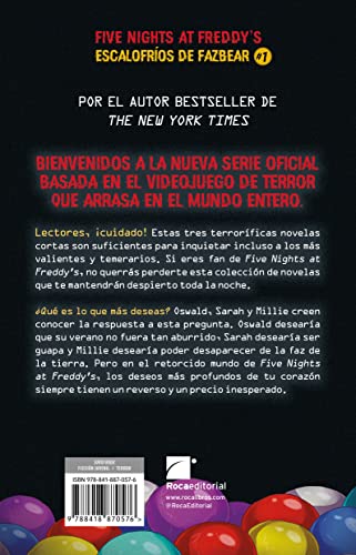 Five Nights at Freddy's. La alberca de pelotas/ Into the Pit (ESCALOFRÍOS DE FAZBEAR) (Spanish Edition)