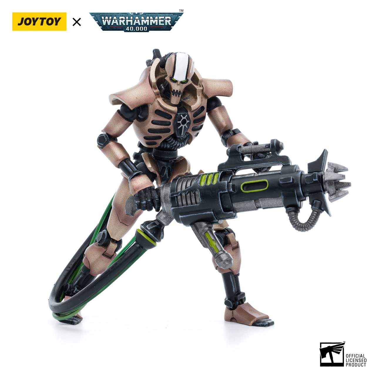 JoyToy Warhammer 1/18 40K Action Figures Extreme Warrior Joy Toy Models Necrons Szarekhan Dynasty - Tesla Carbine