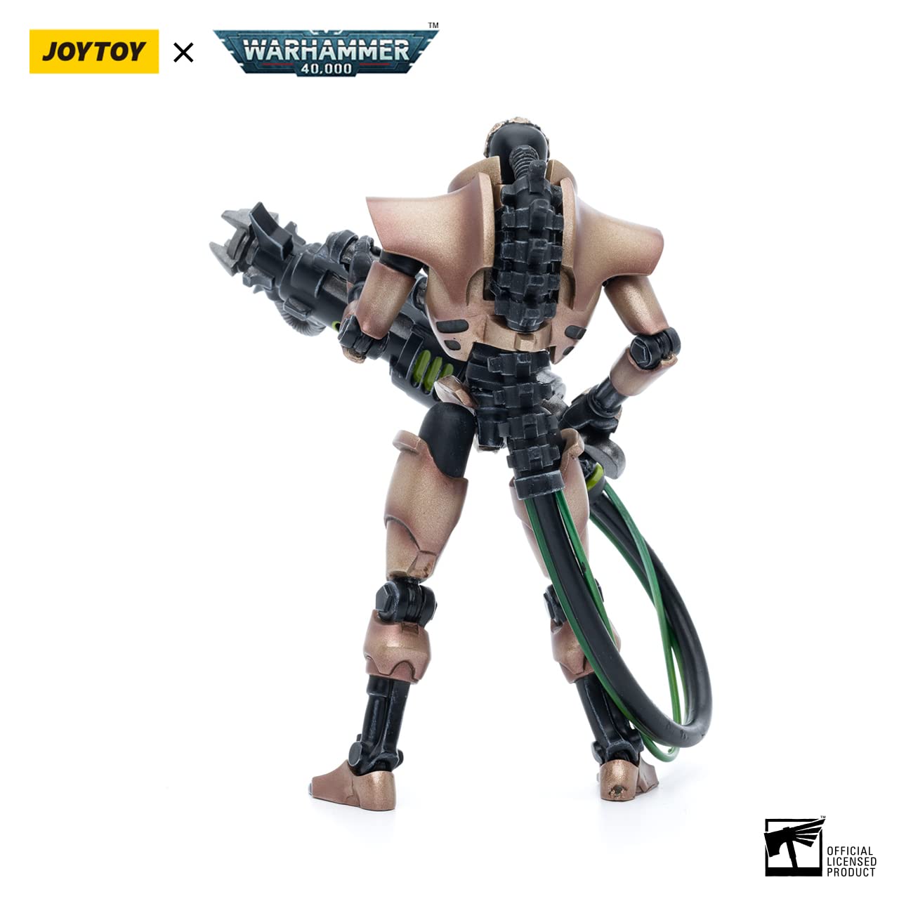 JoyToy Warhammer 1/18 40K Action Figures Extreme Warrior Joy Toy Models Necrons Szarekhan Dynasty - Tesla Carbine