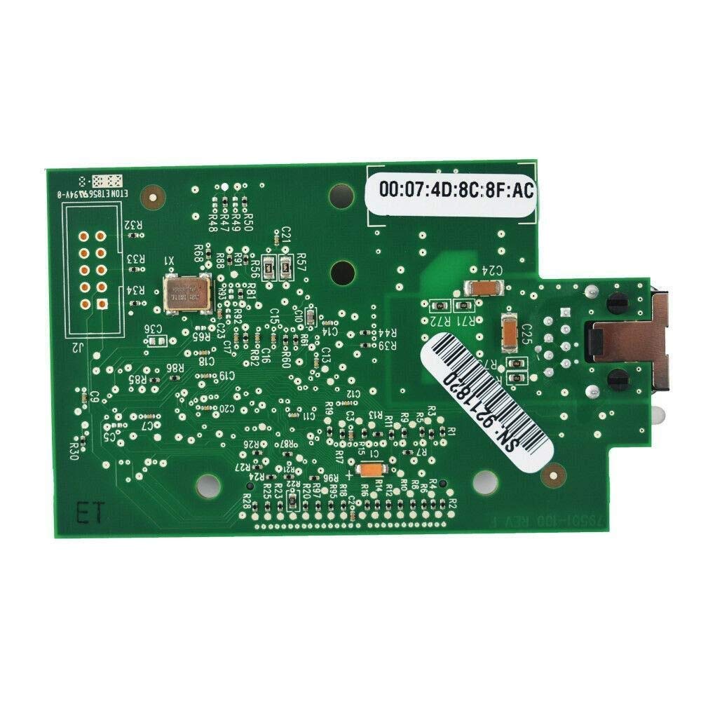 Advanced Printer Server Network Card Network Card Network Card Number: 79501-011 for Zebra ZM400/ZM600 Series Printers Thermal Bar Code Label Printer Built-in Cable Network Card
