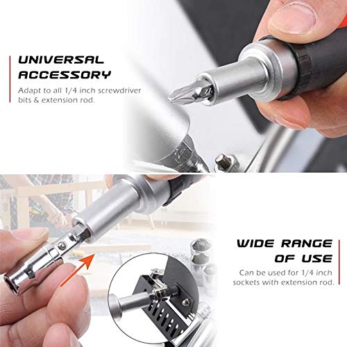 YÁSEZ Screwdriver 100 in 1 Set Precision 1/4 Inch Slotted Cross Hex Screw Nuts Bits Ratchet Handle Multifunction Hand Tool Kit
