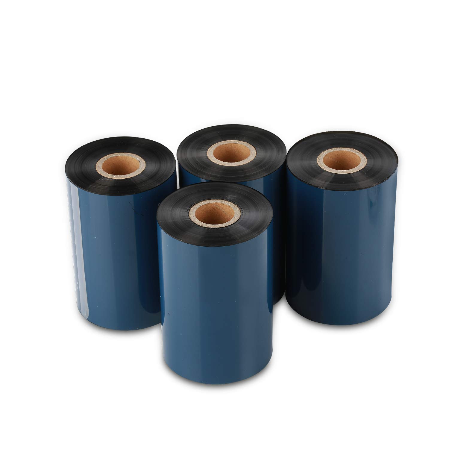 CYTTR Thermal Transfer Printer ribbon-1ROLL 4.33" x 1476'/110mm x 450m Black Wax Resin Ribbons 1"Core Ink Out for Zebra ZT410 ZT420 ZM400 Sato Datamax Tsc TEC Printer