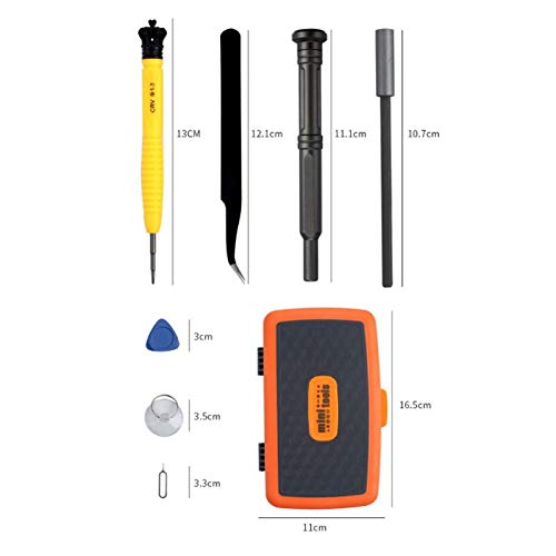 TKFDC Screwdriver Set 45 in 1 Torx Hex Screwdriver Tools Bit Set Precision Disassembly and Repair Tool Set