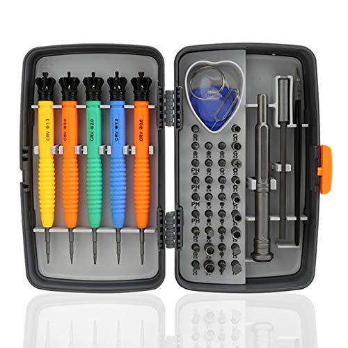 TKFDC Screwdriver Set 45 in 1 Torx Hex Screwdriver Tools Bit Set Precision Disassembly and Repair Tool Set
