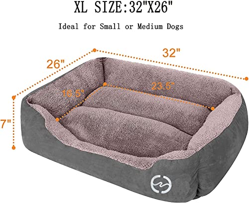 Dog Bed, Dog Beds for Large Dogs, Rectangle Washable Pet Mattress Comfortable and Breathable Large Dog Bed, Pet Bed