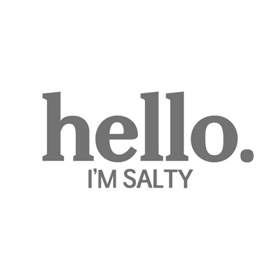 CafePress Hello I'm Salty Mug Ceramic Coffee Mug, Tea Cup 11 oz