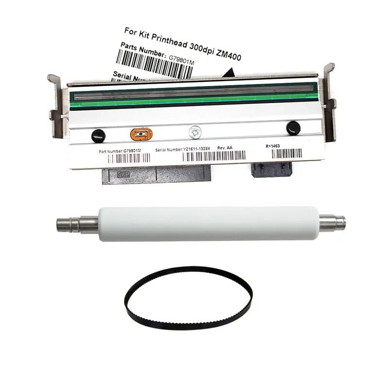Spare Parts for Printer A+ ZM400 79801M Printhead/Thermal Printhead Roller Belt for Zebbra ZM400 305dpi Thermal Barcode Label Printer - (Color: Printhead)