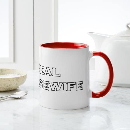 CafePress Real Housewife Mug Ceramic Coffee Mug, Tea Cup 11 oz
