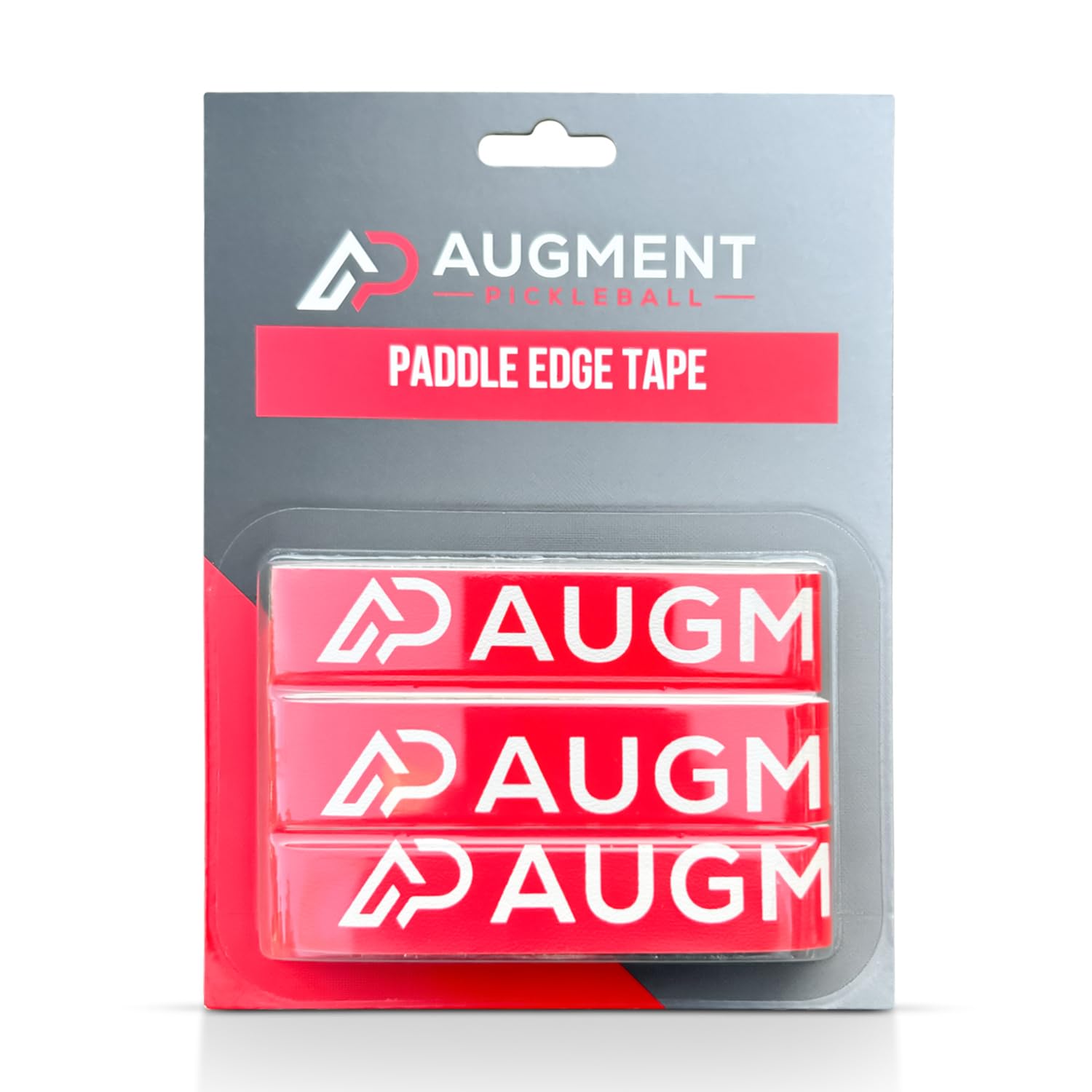Augment Pickleball Paddle Protection Tape (Red) - Pickleball Edge Tape for Pickleball Paddle - Paddle Guard - Pickleball Paddle Edge Guard Tape - Racket Edge Protection Tape