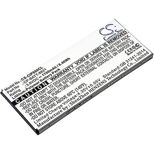 Xsplendor (2-Pack) Battery for Cisco 8800 PN 74-102376-01, CP-BATT-8821, GP-S10-374192-010H 1700mAh 2 Batteries