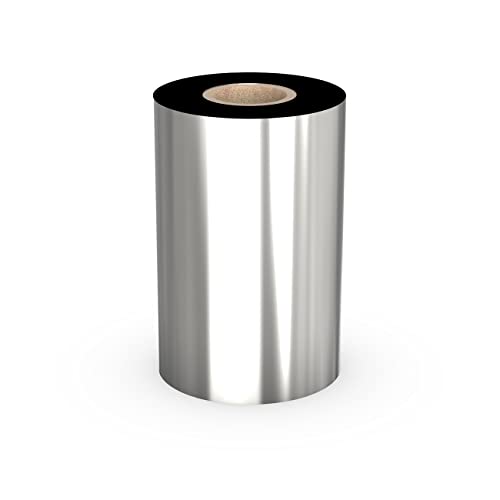 4.33" x 1476' (110mm X 450m) Thermal Transfer Wax Resin Ribbon for Label Tag Barcode Printing for Zebra,TEC,DATAMAX,etc