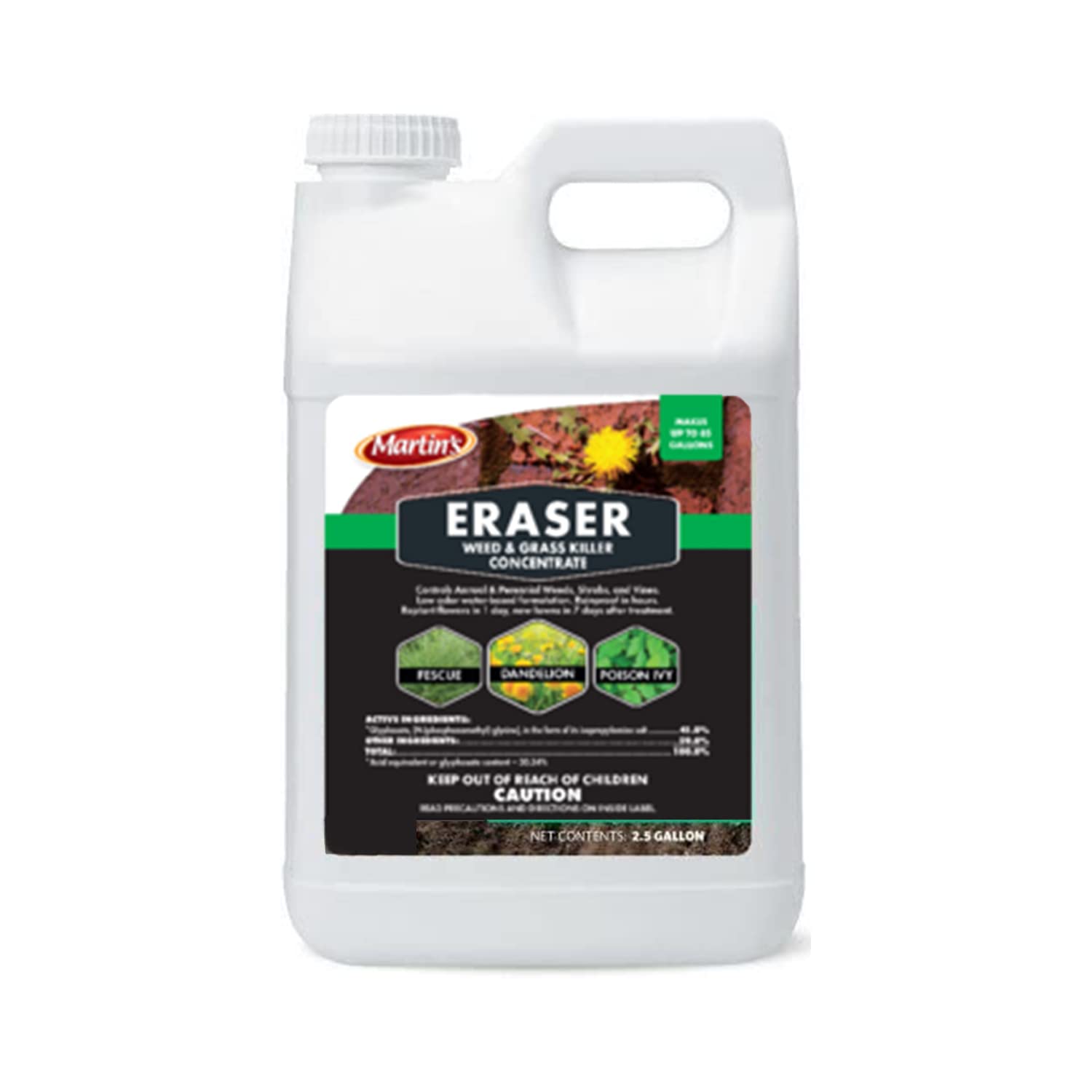 Control Solutions Eraser A/P Weed & Grass Killer 41% Concentrate 2.5gal
