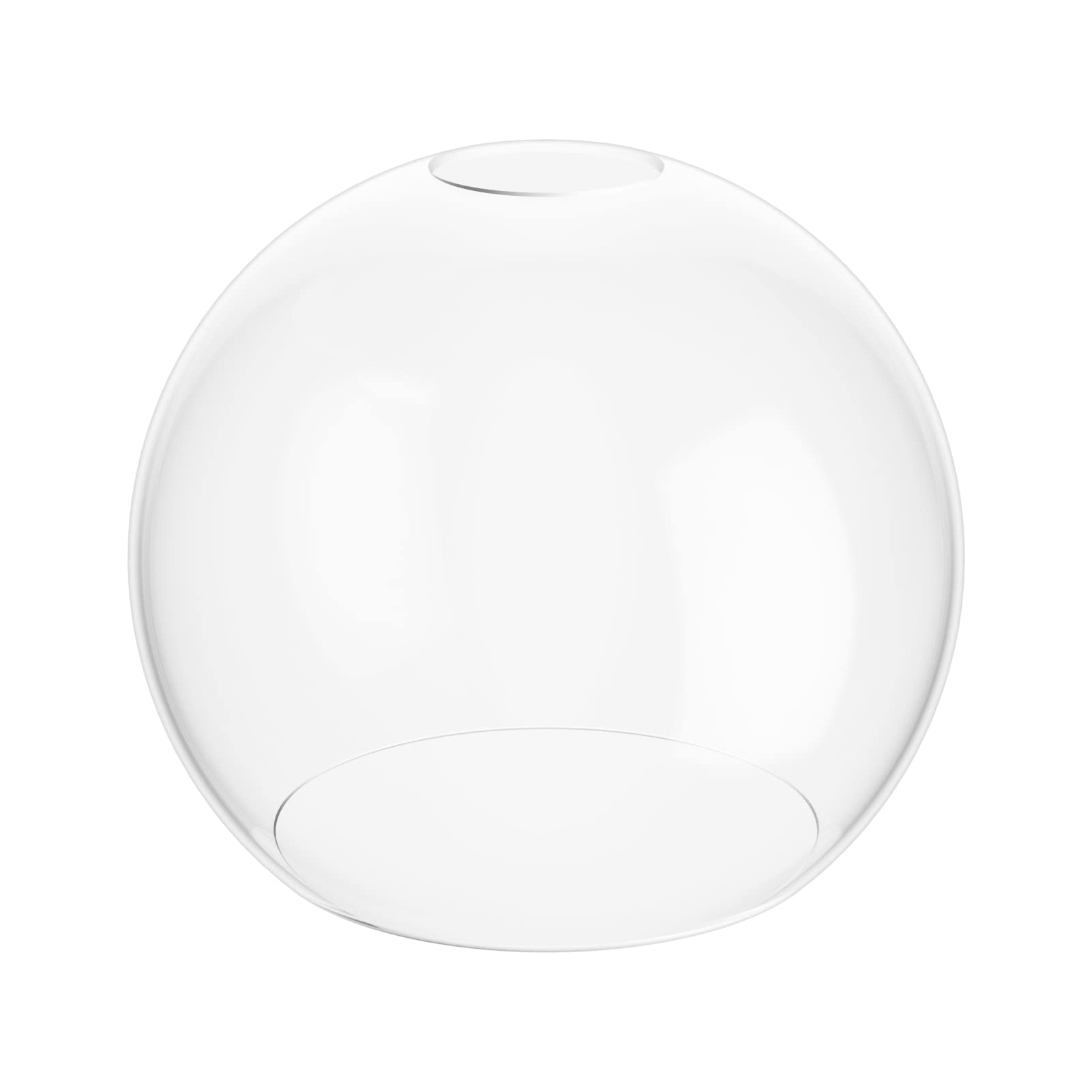 Tipace Clear Glass Globe Lamp Shades Replacement Lampshade for Light Fixture