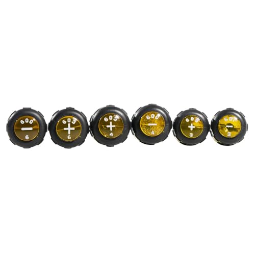 Klein Tools 85074 Screwdriver Set 6-Piece Includes 3 All-Purpose Flathead, 3 Phillips, Made in USA, Cushion Grip Comfort, Precision Machined Screwdrivers