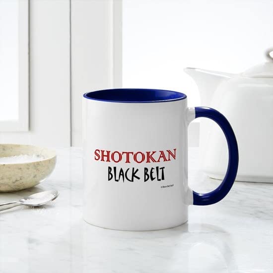 CafePress Shotokan Black Belt 1 Mug Ceramic Coffee Mug, Tea Cup 11 oz