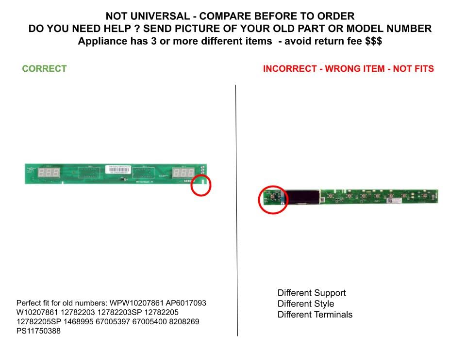 GLOB PRO SOLUTIONS 8208269 1468995 12782203 12782203SP 12782205 CKD4151 Electronic Control Board