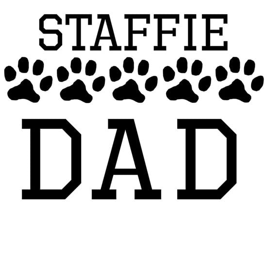 CafePress Staffie Dad Mugs Ceramic Coffee Mug, Tea Cup 11 oz