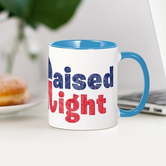 CafePress Raised Right 2 Mug Ceramic Coffee Mug, Tea Cup 11 oz