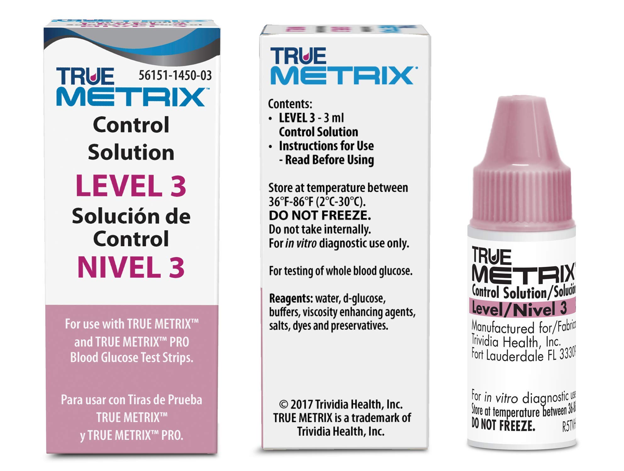 TRUE METRIX® Control Solution Bundle Level 1, Level 2 and Level 3 Solutions + TRUEplus® Log Book