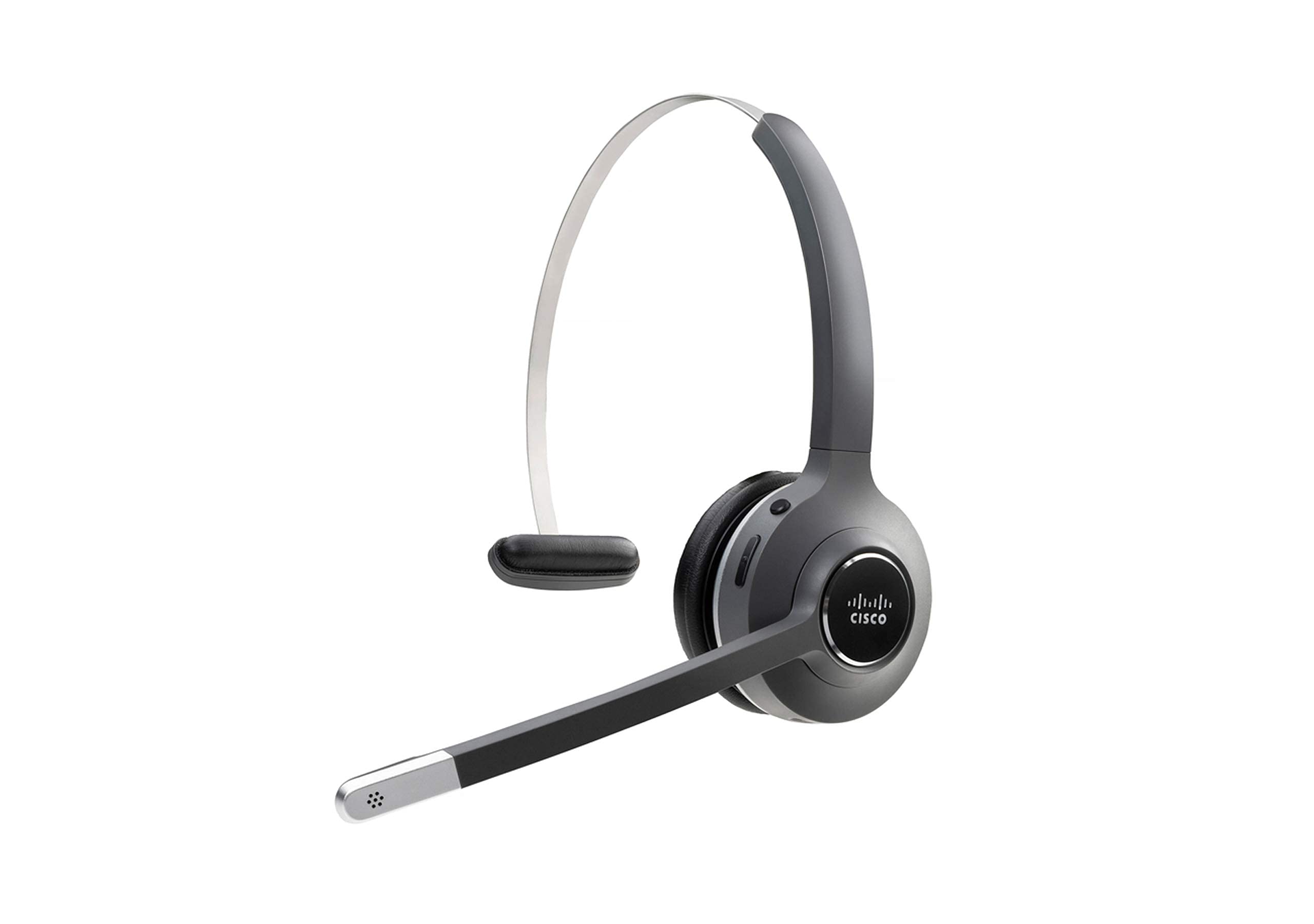 Cisco Headset 561, Wireless Single On-Ear Digital Enhanced Cordless Telecommunications Headset with Standard Base for US & Canada, Charcoal (CP-HS-WL-561-S-US=) (Renewed)