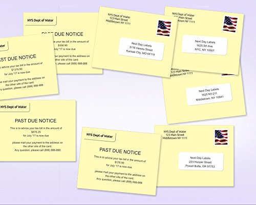 8-1/2" x 11" Laser/Inkjet Postcards 4 Per Page, (4-1/4" x 5-1/2" Each Card | Green, 1000 Cards)