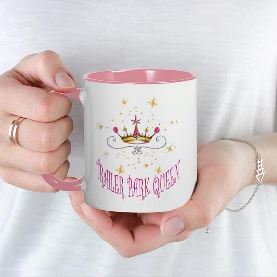 CafePress TRAILER PARK QUEEN Mug Ceramic Coffee Mug, Tea Cup 11 oz