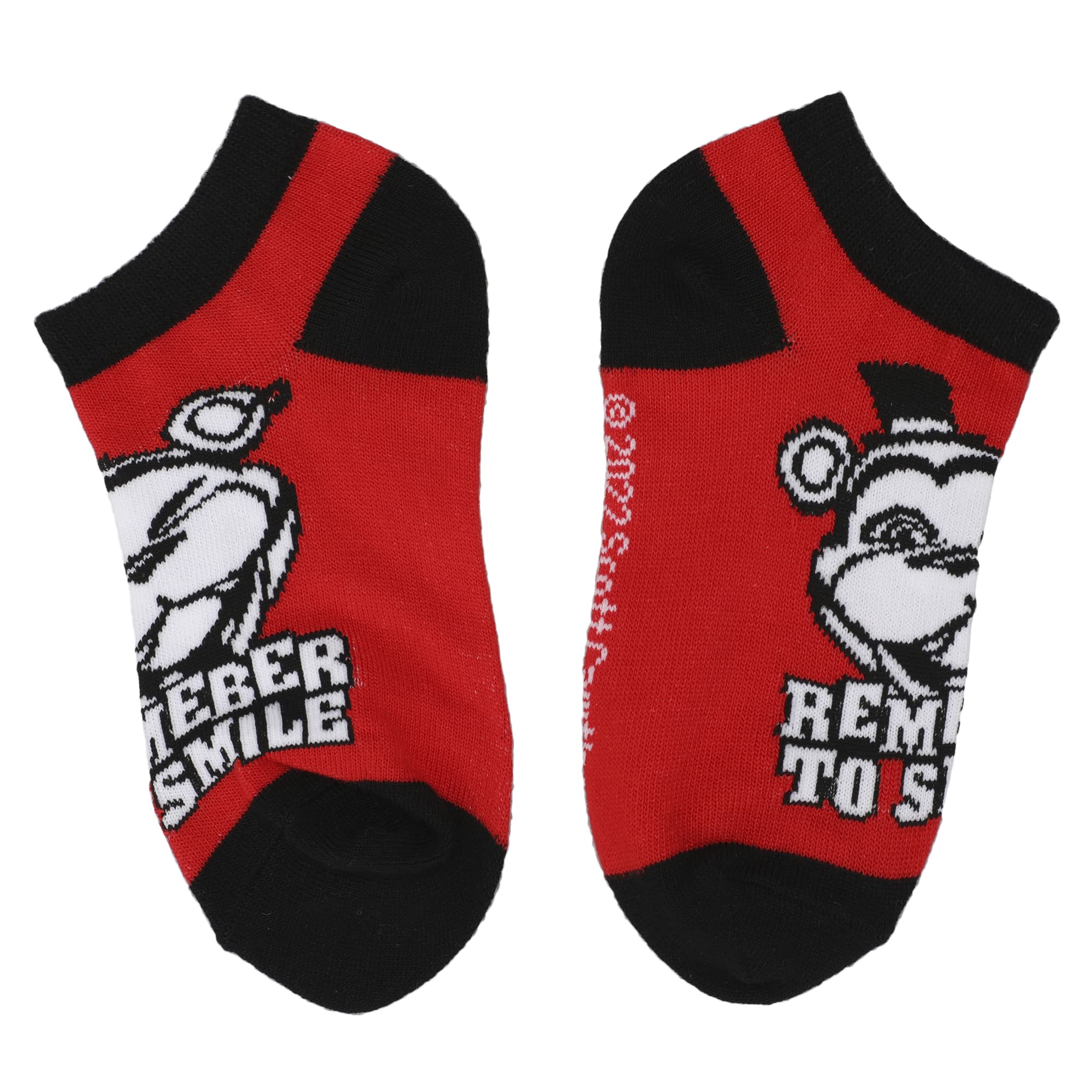 Five Nights at Freddy's Slogan Youth 6-Pack Ankle Socks