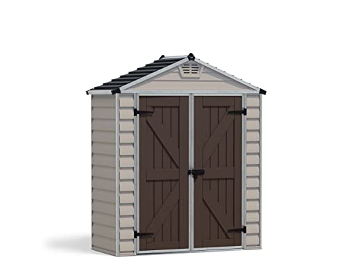 Palram - Canopia SkyLight 6' x 3' Storage Shed - Tan