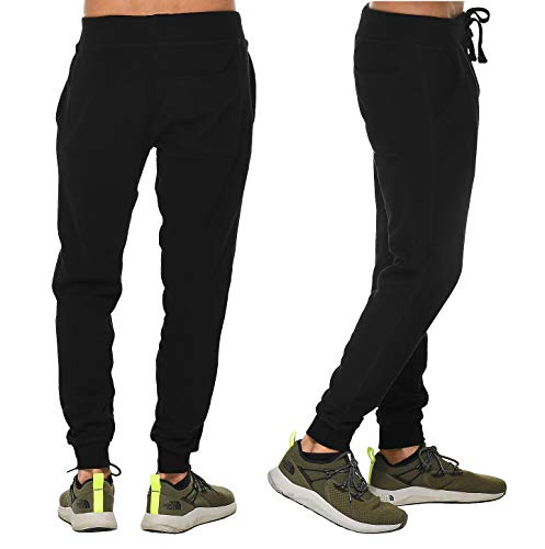 Koyotee Men's California State V675 Black Fleece Jogger Sweatpants Small