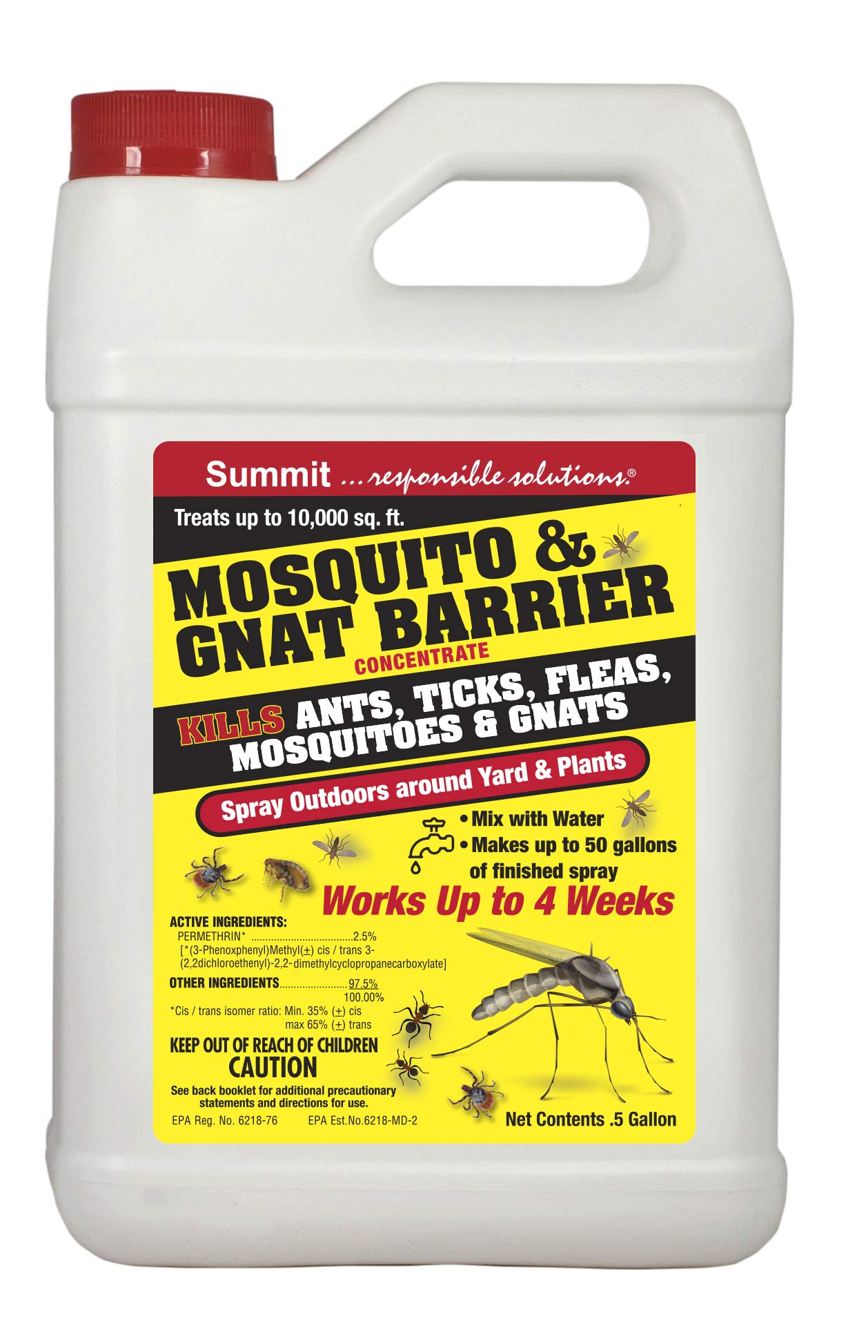 Summit…responsible solutions 155 Summit 100 Count Mosquito Dunk, Natural & Concentrate -for Insects,1/2 Gallon, Natural (031-6)