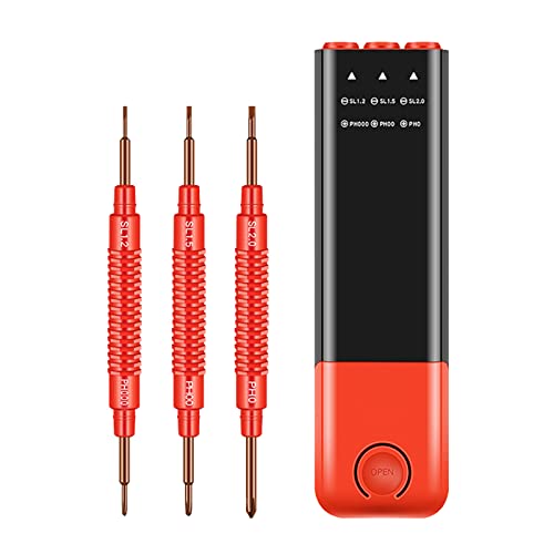 For Creative Design Screwdriver Set Magnetic Mini Screwdrivers DIY Repair Tool Suitable For Camera Cell Phones Magnetic Screwdriver Set With Case DIY Repair Tools Kit For Laptop Glasses